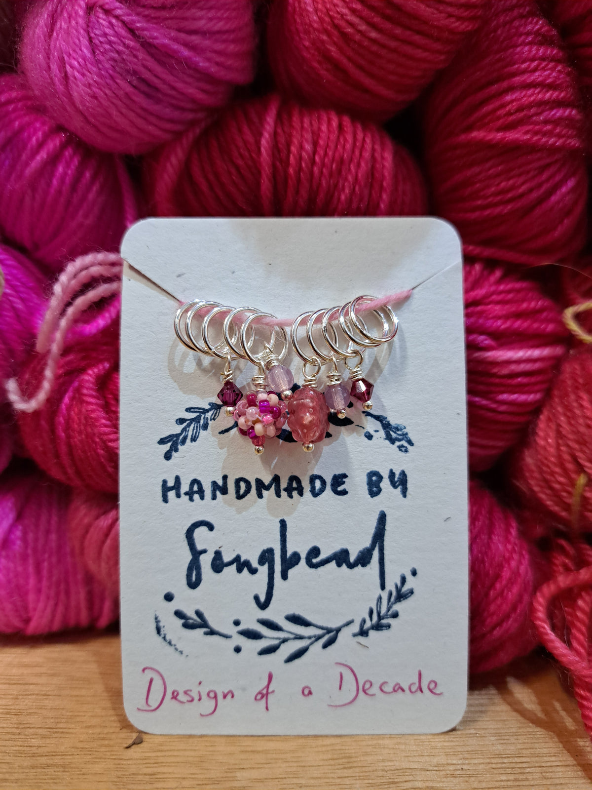 HANDMADE STITCH MARKERS BY SONGBEAD– Ginger Twist Studio