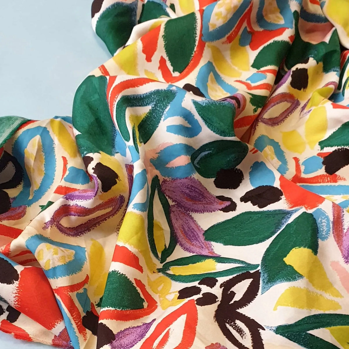 ABSTRACT ART STROKE FABRIC