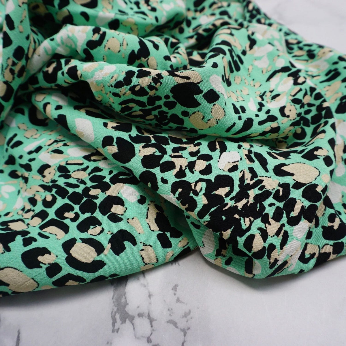 JUNGLE LEOPARD VISCOSE CREPE– Ginger Twist Studio