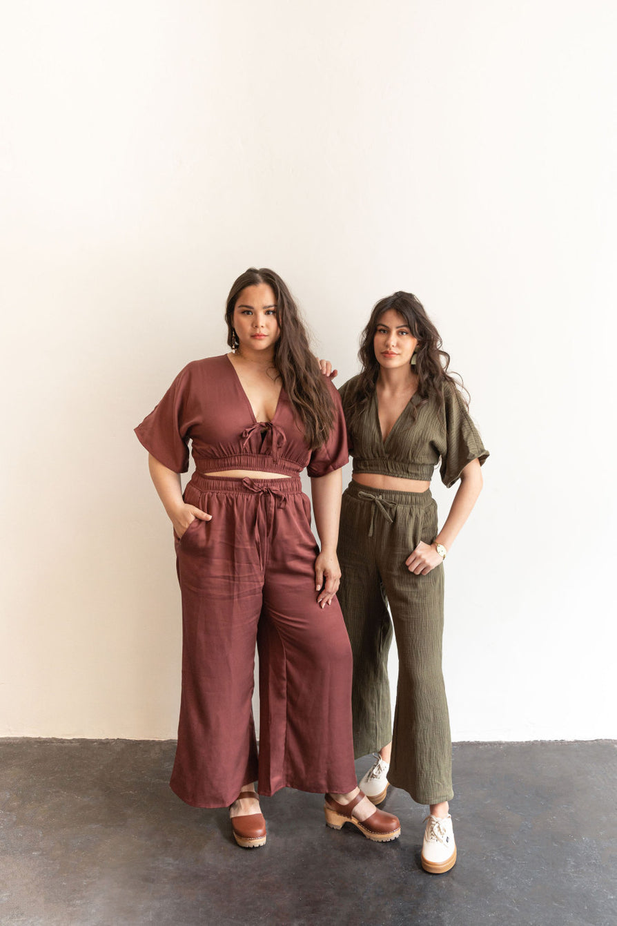 SAGUARO TOP & TROUSER PATTERN– Ginger Twist Studio