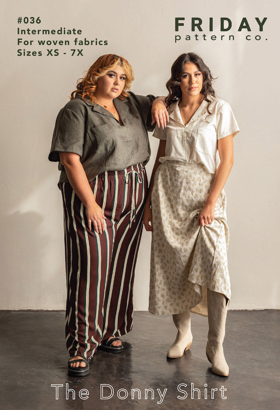 DONNY SHIRT PATTERN– Ginger Twist Studio