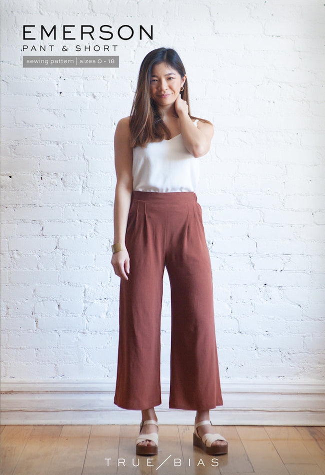 EMERSON PANT & SHORT PATTERN– Ginger Twist Studio