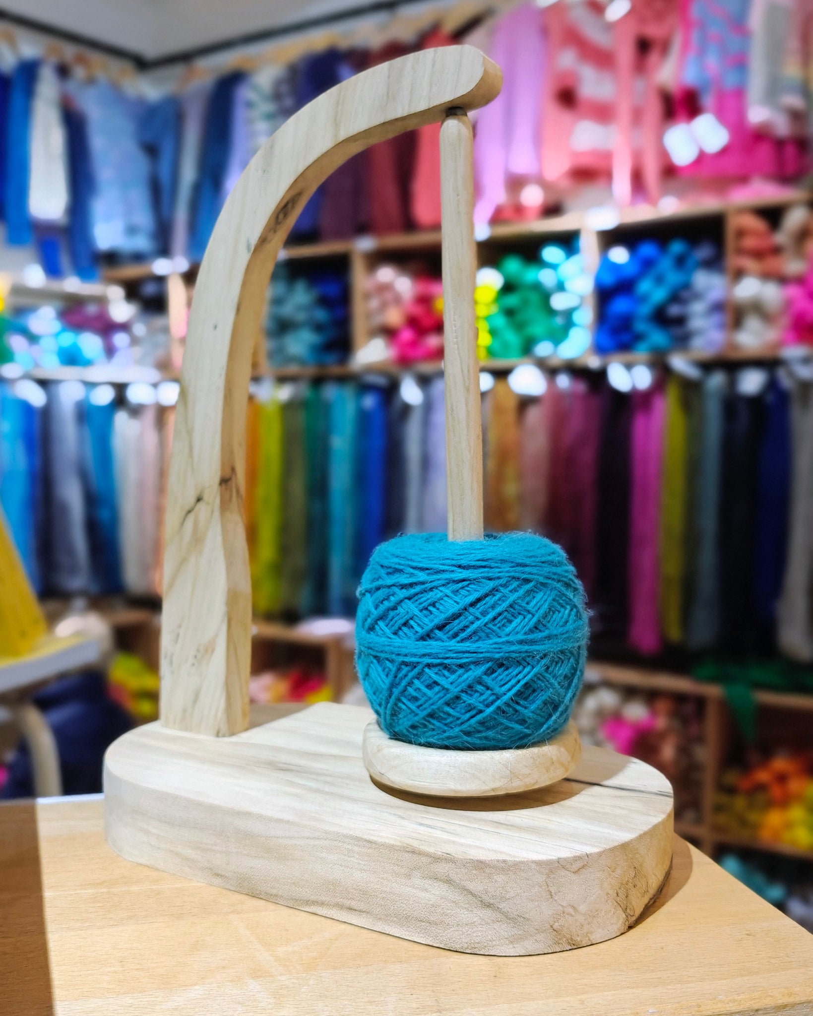 HANDCRAFTED WOODEN YARN BUTLER– Ginger Twist Studio